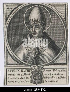 Felix III., Pope Stock Photo - Alamy