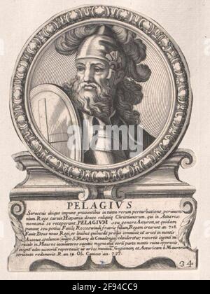 Pelagius of Asturias Stock Photo - Alamy