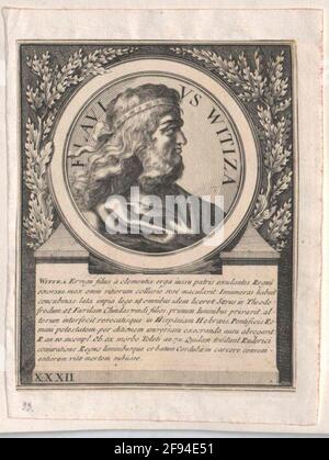 Witiza, King of the Westgoten Stock Photo - Alamy