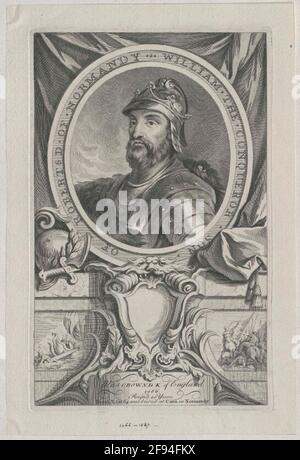 William I the Conqueror (1028-1087). First king of England from Norman ...