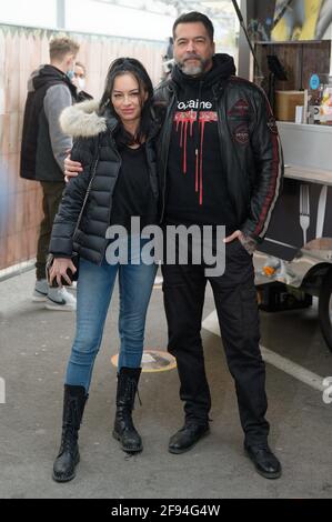 Frechen, Germany. 16th Apr, 2021. Reality star Aurelio Savina and ...