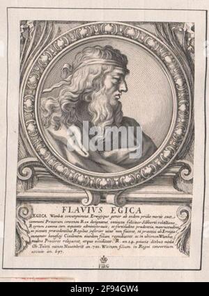 Egica, King of the Westgoten Stock Photo - Alamy