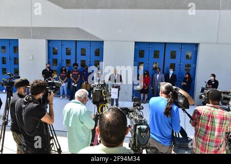 President of Florida Memorial University, Dr. Karl S. Wright speaking ...