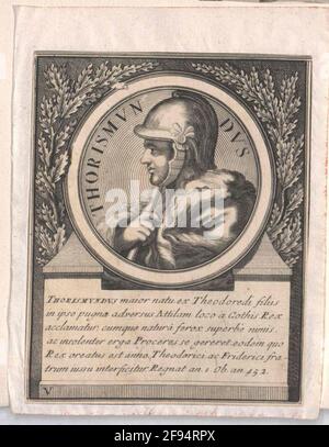 Thorismund, King of the Westgoten Stock Photo - Alamy