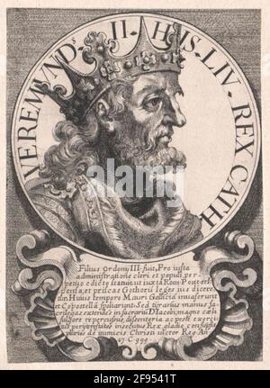 Meditro II, King of León Stock Photo - Alamy