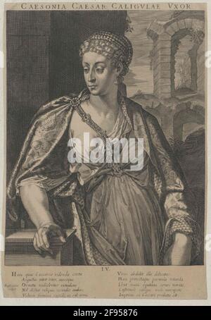 Milonia Caesonia, Roman Empress Stock Photo - Alamy