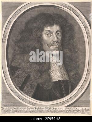 Portrait of Leopold I, Emperor of Germany, Johann Jakob Thurneyen (I ...