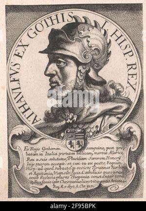 Athaulf, King of the Westgoten Stock Photo - Alamy