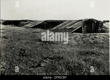 Prepared Russian position at Stryj (Interior), World War I Stock Photo ...