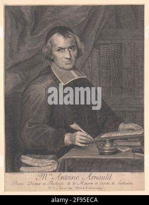 Antoine Arnauld (1612-1694). French priest, theologian, philosopher and ...