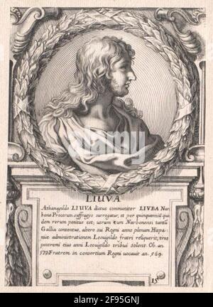Liuva I., King of the Westgoten Stock Photo - Alamy