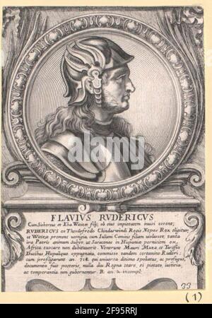 Roderich, King of the Westgoten Stock Photo - Alamy