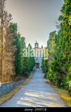 Ermita de Betlem monastery on Mallorca, Spain Stock Photo - Alamy