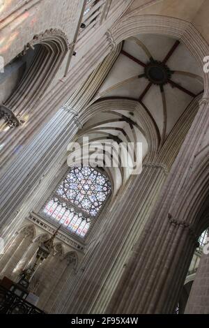 our lady cathedral in sées in normandy (france Stock Photo - Alamy