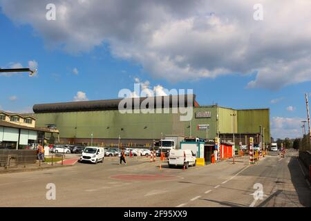 Steel wire rod factory Global Steel Wire part of the Celsa Group uses ...