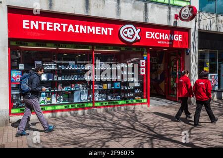 The Entertainment Exchange CEX shop store in Ipswich , Suffolk ...