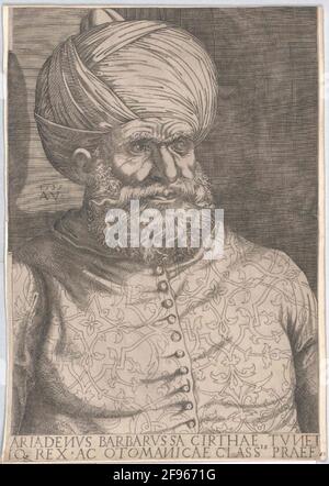 Chaireddin Barbarossa, Ottoman ruler in Algiers Stock Photo - Alamy