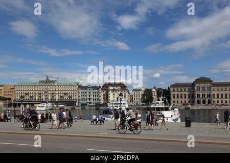 SWEDEN STOCKHOLM SKEPPSBRON Stock Photo - Alamy