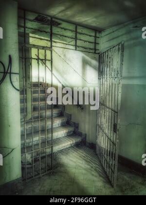 Lost Place, Old abandoned children's home Stock Photo - Alamy