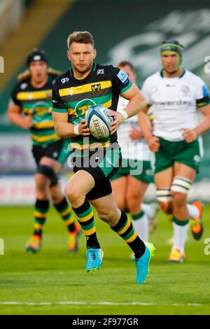 16th April 2021; Franklin's Gardens, Northampton, East Midlands ...