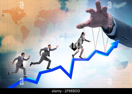 Concept of supporting economic growth in the economy Stock Photo - Alamy