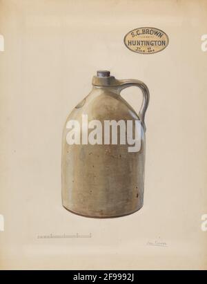 Stoneware Jug, c. 1936 Stock Photo - Alamy