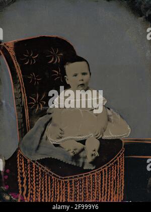 Portrait of a Baby, 1880s Stock Photo - Alamy