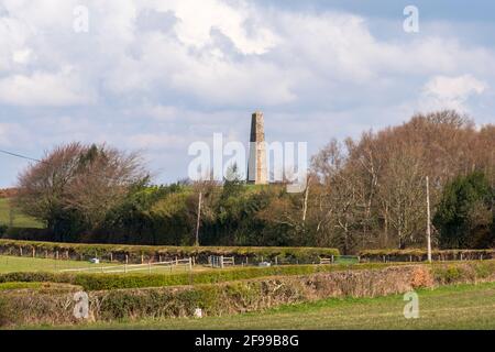John 'Mad Jack' Fuller's Obelisk, locally known as The Brightling ...