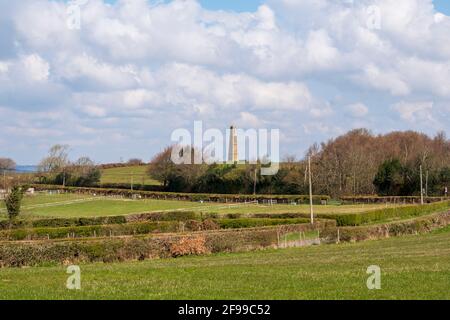 John Mad Jack Fuller's Obelisk The Brightling Needle, Sussex Stock ...
