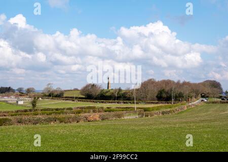 John Mad Jack Fuller's Obelisk The Brightling Needle, Sussex Stock ...