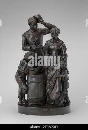 Taking the Oath and Drawing Rations, 1865 Stock Photo - Alamy