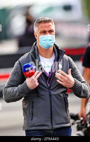 Imola, Italy. 17th Apr, 2021. OCON Esteban (fra), Alpine F1 A521 ...