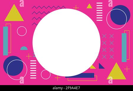 Collection modern vector geometric shapes Stock Vector Image & Art - Alamy