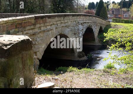 River Sowe bridge, Baginton, Warwickshire, England, UK Stock Photo - Alamy