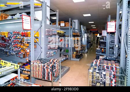 Batumi, Georgia - March 15, 2021: Burning Candles In The Temple, Sacred ...
