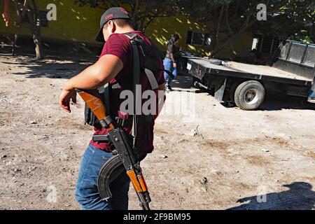 Los Viagras are an armed group that calls themselves self-defense ...