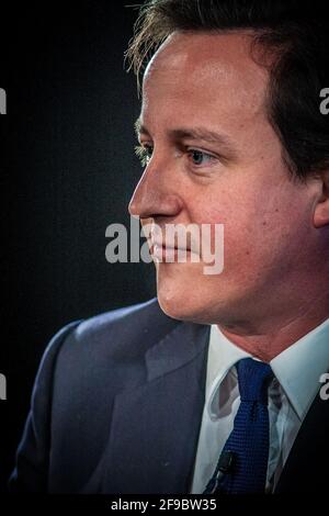 Former Prime Minister David Cameron attends the Cocklebarrow races near ...