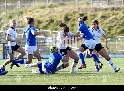 Italy's Beatrice Rigoni during the Women's Rugby World Cup Quarter ...