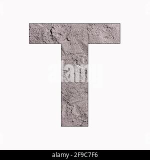 Alphabet letter F on gray stucco texture Stock Photo - Alamy