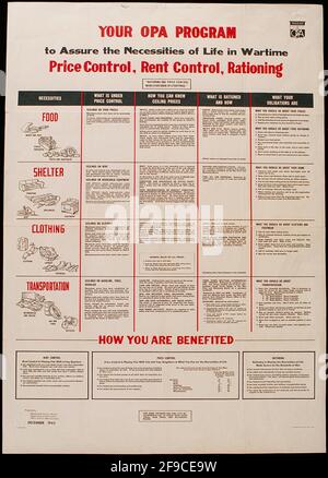 American WW2 Food rationing poster, saving food campaign, Food is a ...