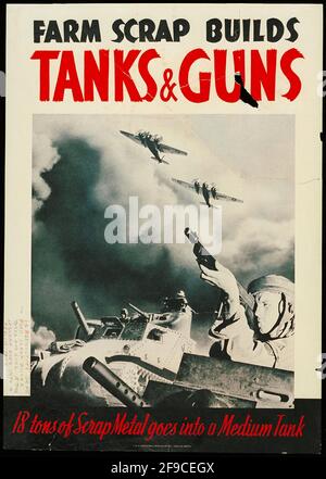 An American WW2 poster asking for people to recycle scrap oils and fats ...
