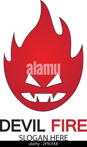 Devil logo vector template Stock Vector Image & Art - Alamy