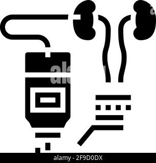 nephrostomy disease line icon vector illustration Stock Vector Image ...