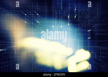 A board layout as a background with light effects Stock Photo - Alamy