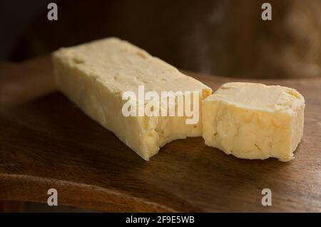 An example of Vintage Reserve Cornish Quartz Cheddar cheese bought from ...