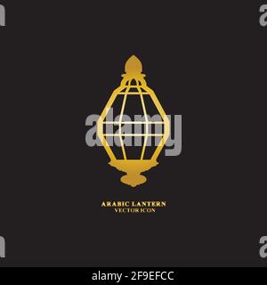 Arabic lantern flat icons set. Ramadan lantern sign for mobile ...