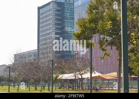 05-04-2021. The building of the Assuta Private Hospital in Tel Aviv ...