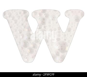 Letter R, soap foam background Stock Photo - Alamy