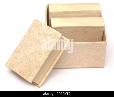Three books over white background Stock Photo - Alamy