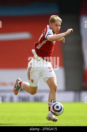 Emile Smith Rowe of Fulham during the Premier League match West Ham ...